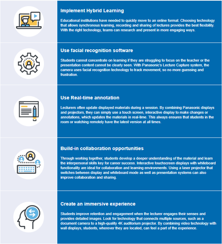 5 Tips For Creating an Engaging Blended Learning Experience | Panasonic Connect