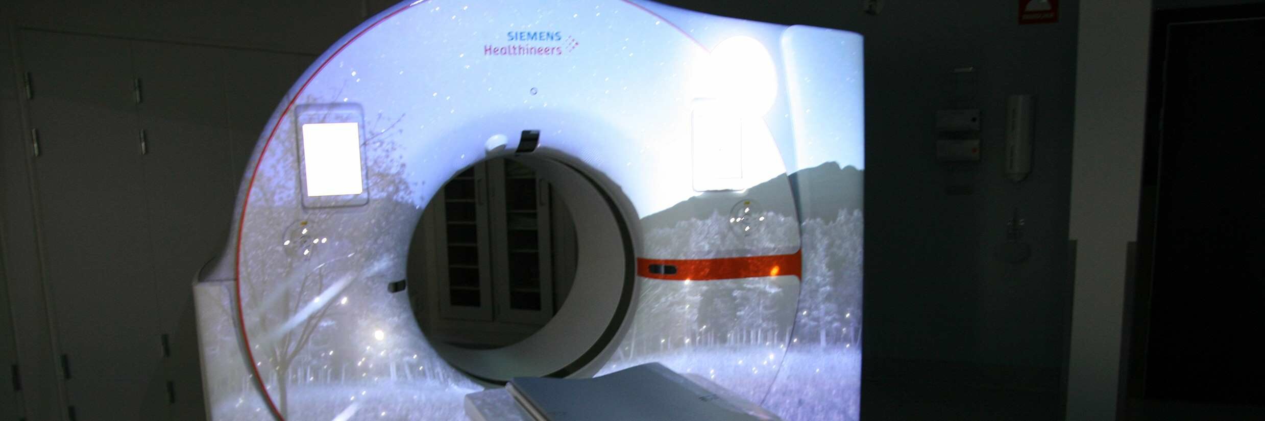 Immersive projection calms children during CT scans at Swedish Hospital ...
