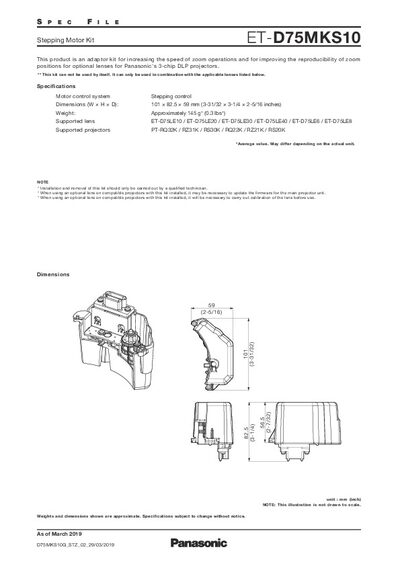 ET-D75LE20 | Panasonic Connect